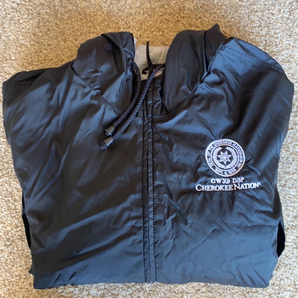 Ultraclub Jacket With Cherokee Nation Seal Size 2xl - Gem